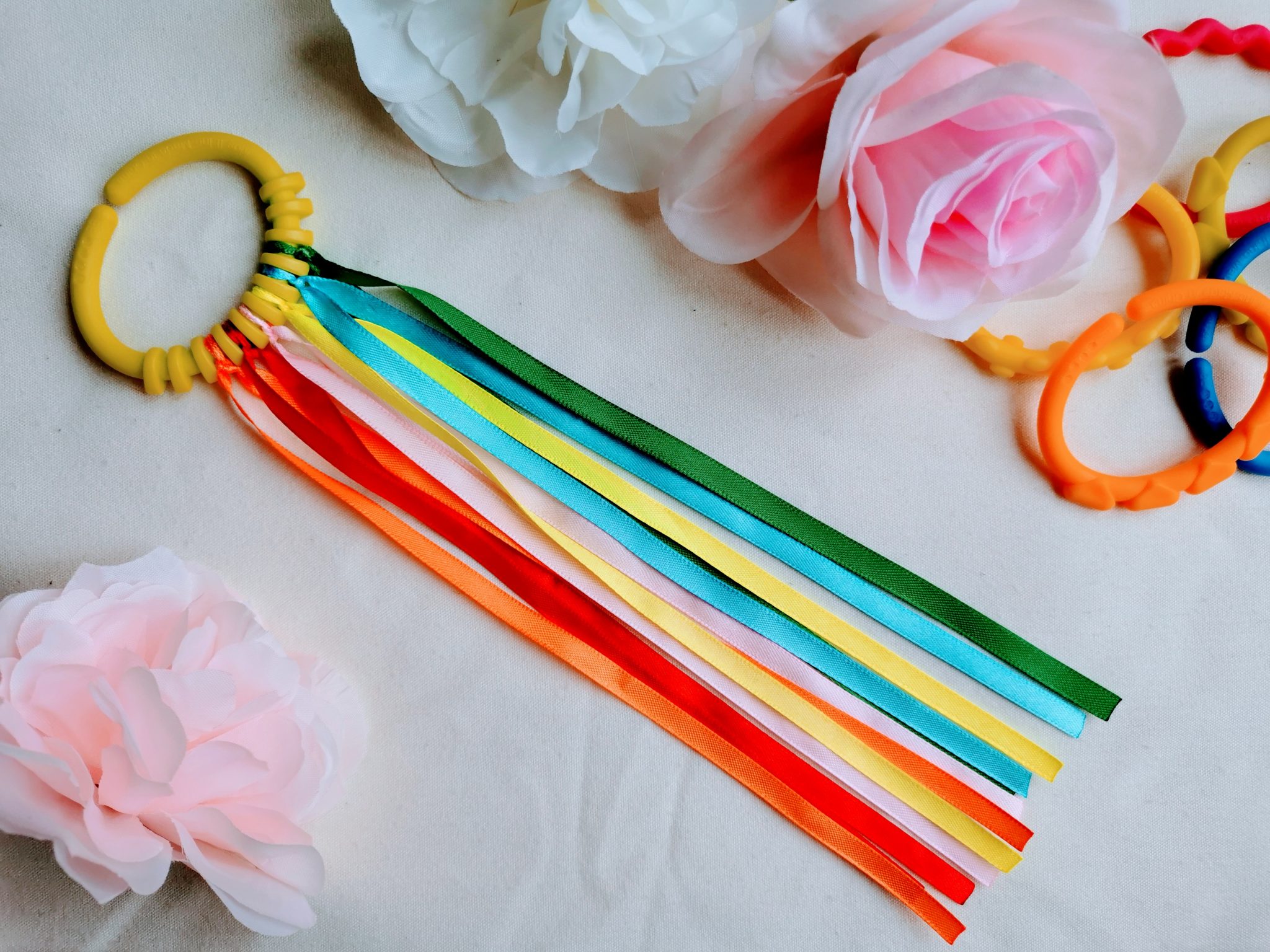 Sensory Ribbon Clip - Scarlett Rose Sensory