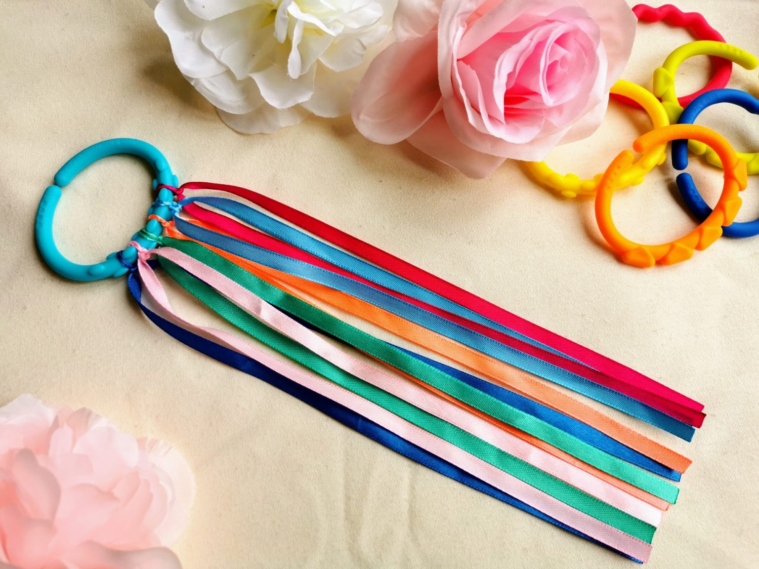 Sensory Ribbon Clip - Scarlett Rose Sensory